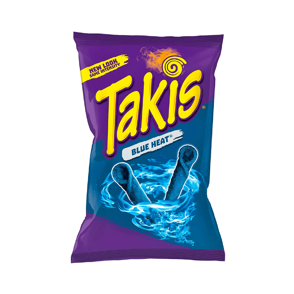 Chipsuri 'TAKIS' Blue Heat | Ardei iute - 65g. – LegalizeItPlus.ro