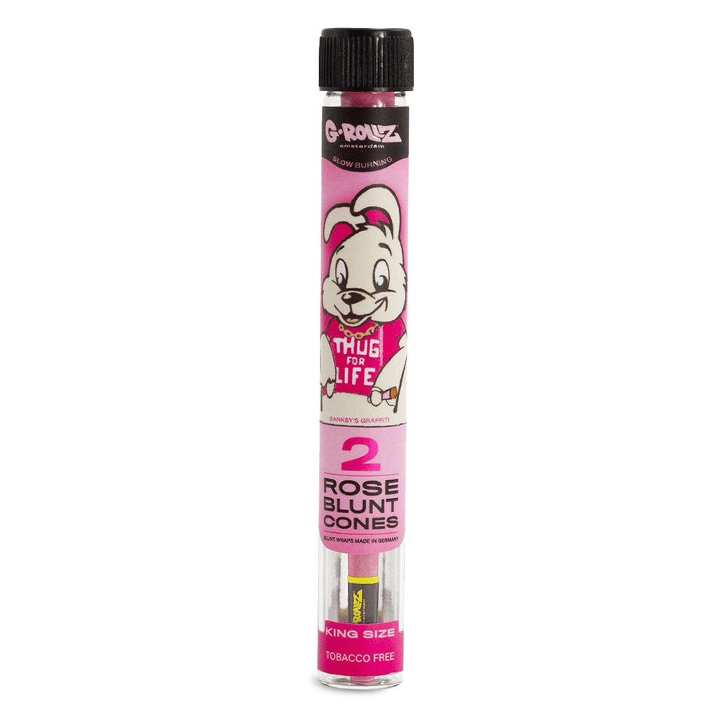 Blunt pre-rulat ‘G-ROLLZ’ din trandafir ‘THUG FOR LIFE’ Roz | x2 ...