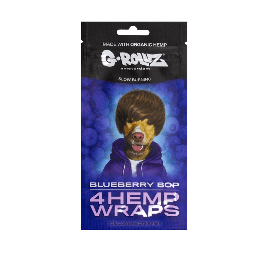 Foite de blunt 'G-ROLLZ' din canepa | Blueberry Bop - x4 ...