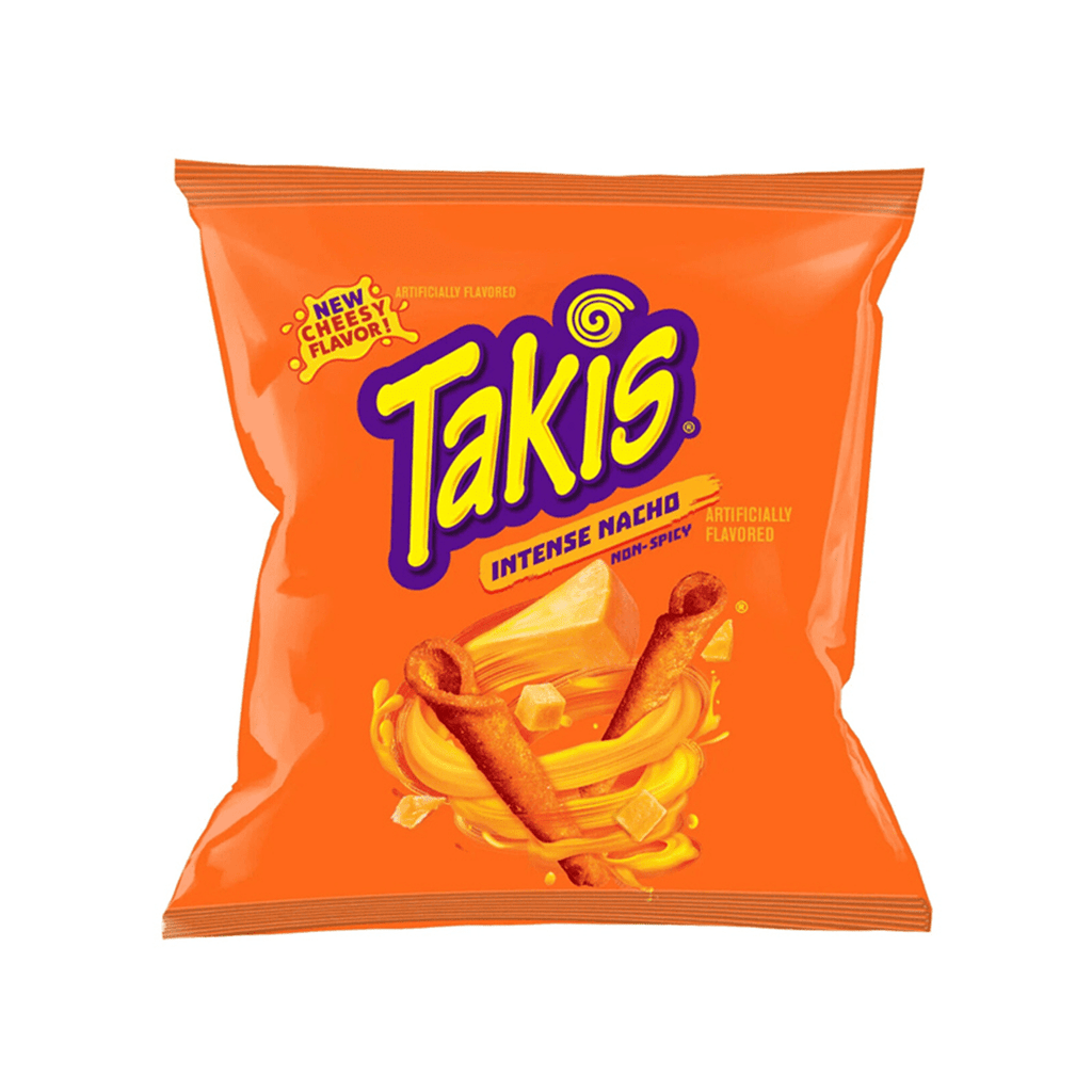 Chipsuri 'TAKIS' Intense Nacho | Cascaval - 28,4g. – LegalizeItPlus.ro