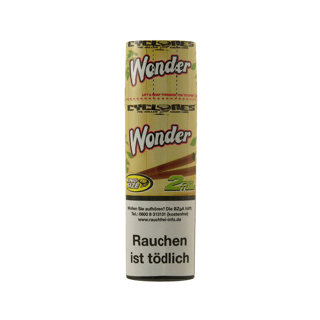 Blunt pre-rulat 'CYCLONES' din tutun | Wonder - x2 – LegalizeItPlus.ro